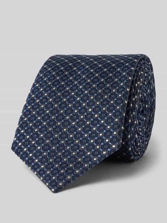 Willen Krawattenfabrik Krawatte aus Seide im Allover-Look (8 cm)