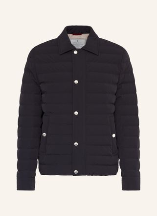 Brunello Cucinelli Brunello Cucinelli Lightweight-Daunenjacke blau