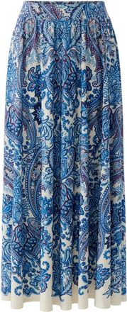 Oui Femme, Jupes, Multicolore, Taille: 42 FR Longue jupe maxi fleurie