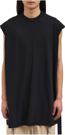 Rick Owens Homme, Tops, Noir, Taille: M Tarp T