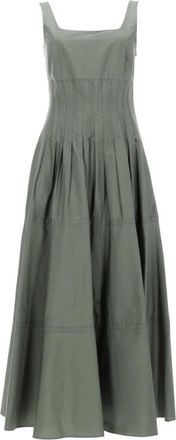 Max Mara Robe midi Mstfeltre - Femme - Robes - Vert - Taille: 38 FR