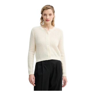 A.P.C. A.p.c. - Milo Cardigan - Femme - Pulls - Beige - Taille: 36 FR