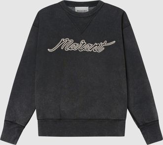 Isabel Marant Sweat Shirt Rise Faded Black