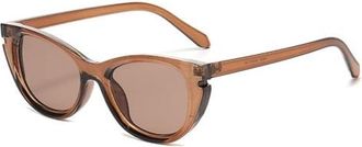Generic Lunettes De Soleil Ovales &Agrave; Monture Fine, Tendance, For Hommes Et Femmes, Polaris&eacute;es, For La Conduite Et Le Sport En Ext&eacute;rieur.(Brown)