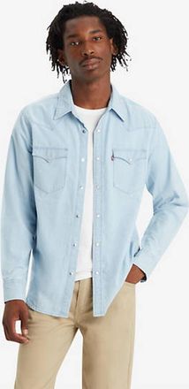 Levi's Classic Standard Fit Westernhemd - Herren - Blau / Blau