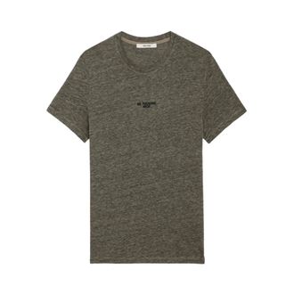 Zadig&Voltaire T-shirt Tommy - Homme - Tops - Gris - Taille: M