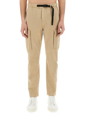 Woolrich Cotton Blend Cargo Pants - Beige