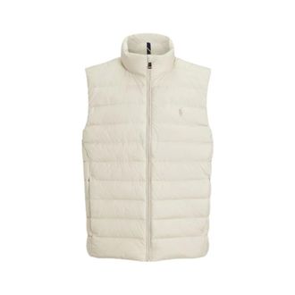 Polo Ralph Lauren Femme, Vestes, Beige, Taille: 40 FR Packable Quilted Vest