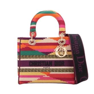 Dior Pre-owned Canvas Handbag - - Pre-owned - Damen - Mehrfarbig - ONE SIZE