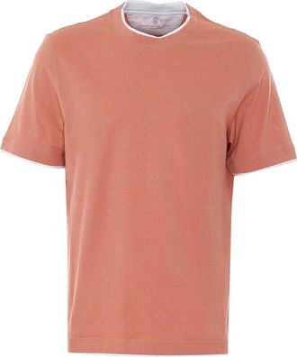 Brunello Cucinelli T-Shirt - Orange
