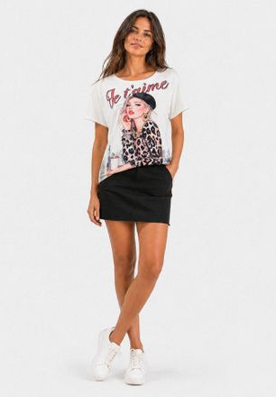 Key Largo T-Shirt WT FEMME round (1er)