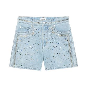 Zadig&Voltaire Sadys Denim Shorts - - Shorts - Damen - Blau - M