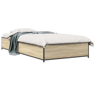 vidaXL Struttura Del Letto Rovere Sonoma 80 X 200 Cm Vidaxl