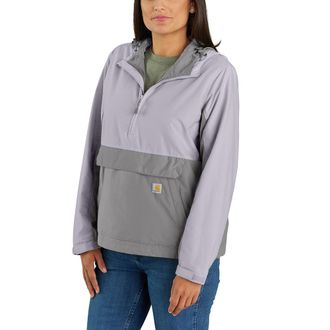 Carhartt Work in Progress Damen Übergangsjacke Loose Lightweight Anorak, Farbe:lilac haze,asphalt, Größe:XL