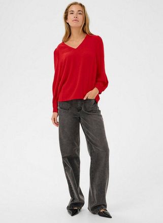 Kaffe Langarmbluse Langarm-Bluse KApippa