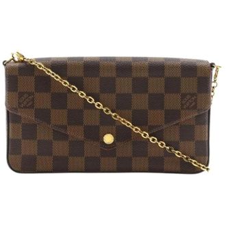 Louis Vuitton Pre-owned Pochette Felicie Damier 2way Shoulder Bag - - Pre-owned - Damen - Braun - ONE SIZE