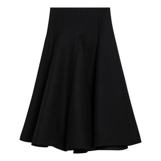 Valentino Garavani Plissee-Midirock - - Skirts - Damen - Schwarzk - XS