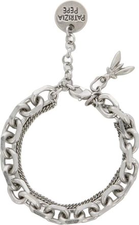 Patrizia Pepe Femme, Accessoires, Gris, Taille: ONE Size Bracciale Bracelet S626