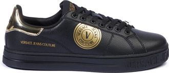Versace Jeans Couture unisex, Chaussures, Noir, Taille: 44 EU Court Baskets