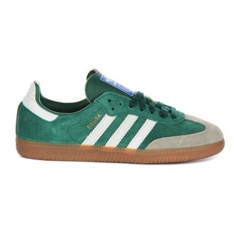 adidas Homme, Chaussures, Vert, Taille: 38 2/3 EU Baskets R&eacute;tro 3-Bandes Vert Gris