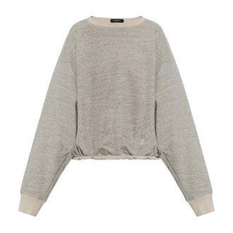 R13 New York Balloon Crewneck Sweatshirt - - Sweatshirts & Hoodies - Damen - Grau - S