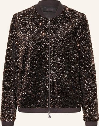 Elena Miro Elena Miro Blouson Mit Pailletten braun