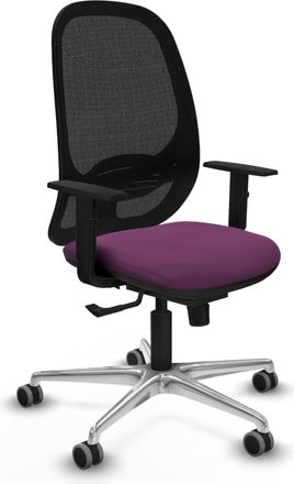 Piqueras y Crespo B&uuml;rostuhl Cilanco mit 1D-Armlehnen, h&ouml;henverstellbare Lendenwirbelst&uuml;tze, ausgestattet mit 3 Positionen und Schneideschaum, mit Rollen von 65 mm, Park