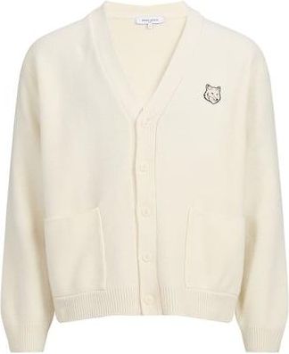 Maison Kitsun&eacute; Gilet droit en laine