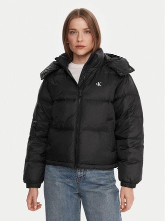 Calvin Klein Jeans Daunenjacke Essential LV047D501G Schwarz Relaxed Fit