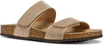 Geox Femme D BRIONIA R D Sandale Plate, Rose Gold, 38 EU