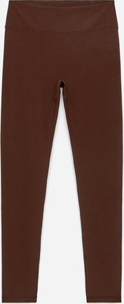 Arket Weiche Stretch-Leggings -Braun
