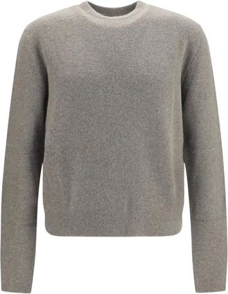 Rick Owens Pull en cachemire m&eacute;lang&eacute; - Femme - Pulls - Gris - Taille: 42 FR