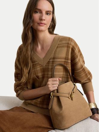 Lauren Ralph Lauren Handtasche 431P18459001 Hellbraun