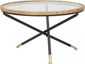 Paris Prix Table Basse Ronde St Barth 80cm Multicolore