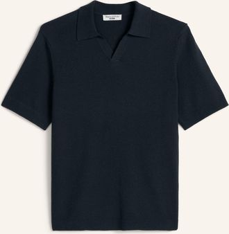 Marc O'Polo Denim Marc Opolo Denim Strick-Poloshirt blau