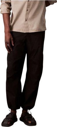 Calvin Klein Jeans Homme, Pantalons, Noir, Taille: S Cotton Nylon Blend Pantalons
