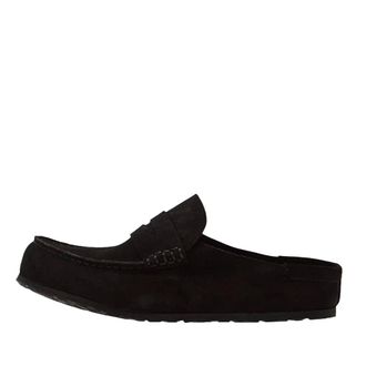 Birkenstock Femme, Chaussures, Noir, Taille: 39 EU Naples Suede Habill&eacute; Coupe &Eacute;troite