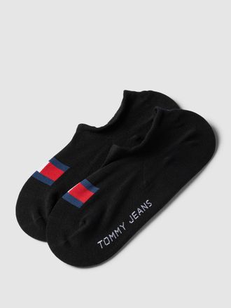 Tommy Hilfiger F&uuml;&szlig;linge mit Logo-Print im 2er-Pack