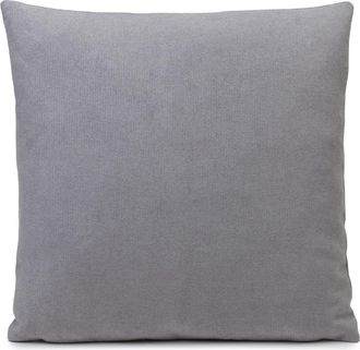 Gözze Gefülltes Kissen mit Reißverschluss, Darco, 45 x 45 cm - Silber