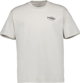 Marc O'Polo Herren T-Shirts grau Baumwolle