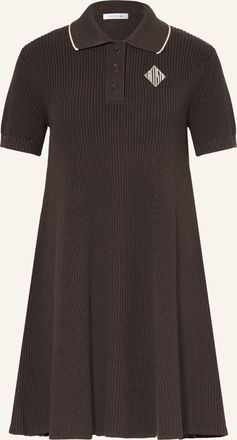 Lacoste Strickkleid braun