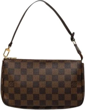 Louis Vuitton Pre-owned Pochette Accessoires - Femme - Pre-owned - Brun - Taille: ONE Size