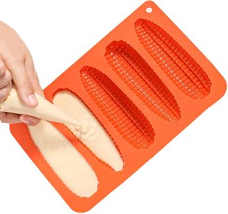 Generic Eierform für Frühstück - hitzebeständiges Silikon, Form für Mais und Mais-Pads, zum Kochen, Picknick, Camping, Küche, Party, Restaurant, Grill