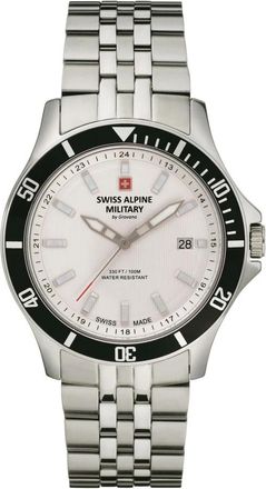 Swiss Alpine Military Homme, Accessoires, Gris, Taille: ONE Size 7022.1132 Quartz Watch