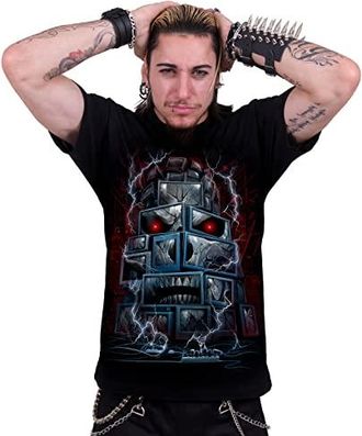 Spiral M101-T-shirts T-Shirt, Noir, M Homme