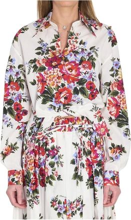 Dolce & Gabbana Femme, Blouses et Chemises, Multicolore, Taille: 38 FR Chemise &agrave; Avant