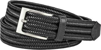 Tom Rusborg Flechtg&uuml;rtel aus Leder in