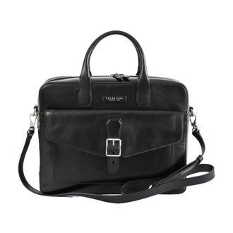 The Bridge Nero Uomo Leder Umh&auml;ngetasche - - Bags - Herren - Schwarzk - ONE SIZE