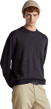 Benetton Herren Maglia G/C M/L 111zu10ab Pullover, blau, XL