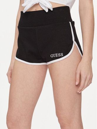 Guess Sportshorts E4GD04 KBP41 Schwarz Relaxed Fit